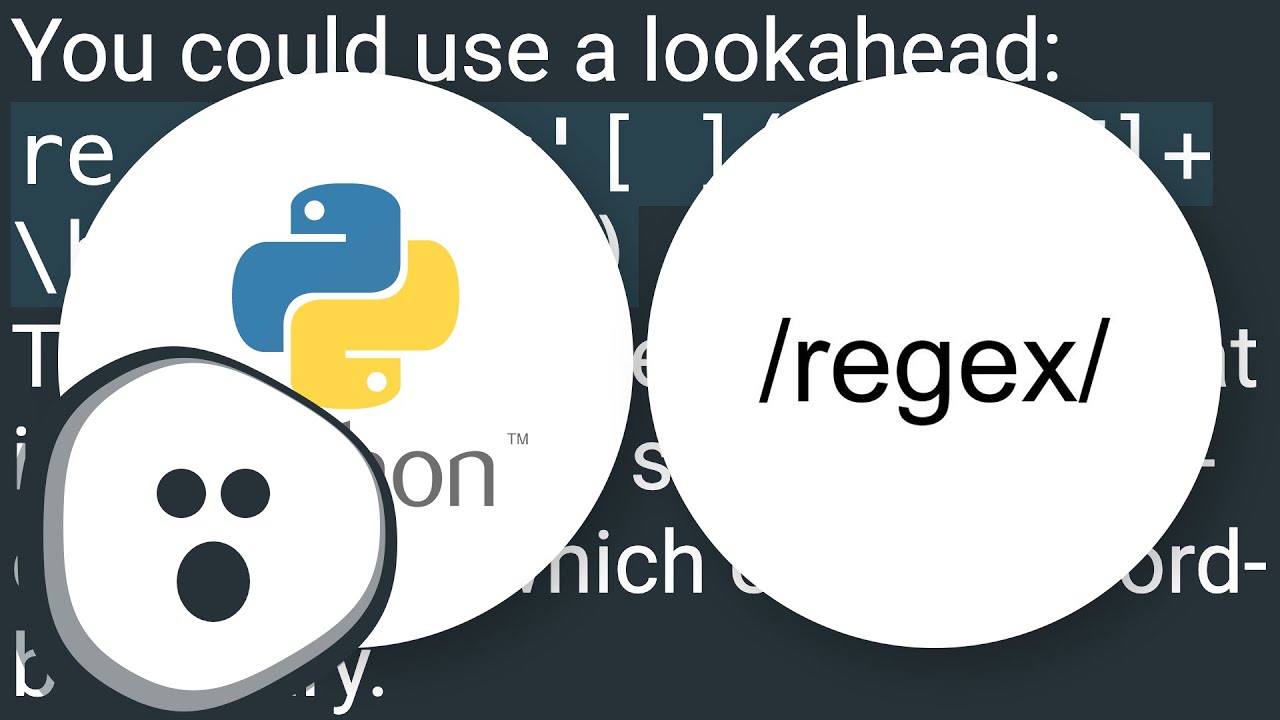 Split string based on regex
