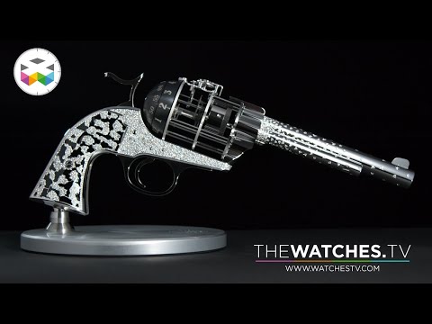 Full Diamond Colt Clock by The Unnamed Society