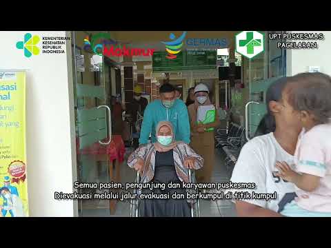 SIMULASI KEBAKARAN (CODE RED) PUSKESMAS PAGELARAN TAHUN 2023