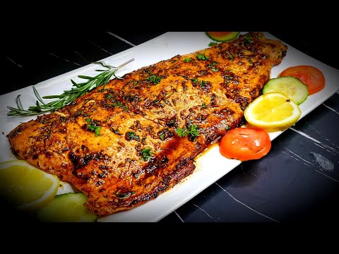 Tasty Browned Butter Garlic Herb Oven Baked Salmon. Easy and Juicy Recipe
