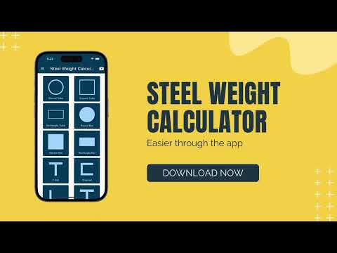 Steel Weight Calculator App