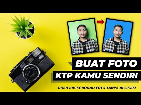 Cara Ganti Background Foto || Warna Biru Warna Merah Online Gratis!!