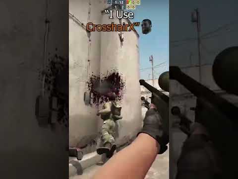 Real chads use Crosshair X #crosshairx #csgo #pcgaming #crosshair