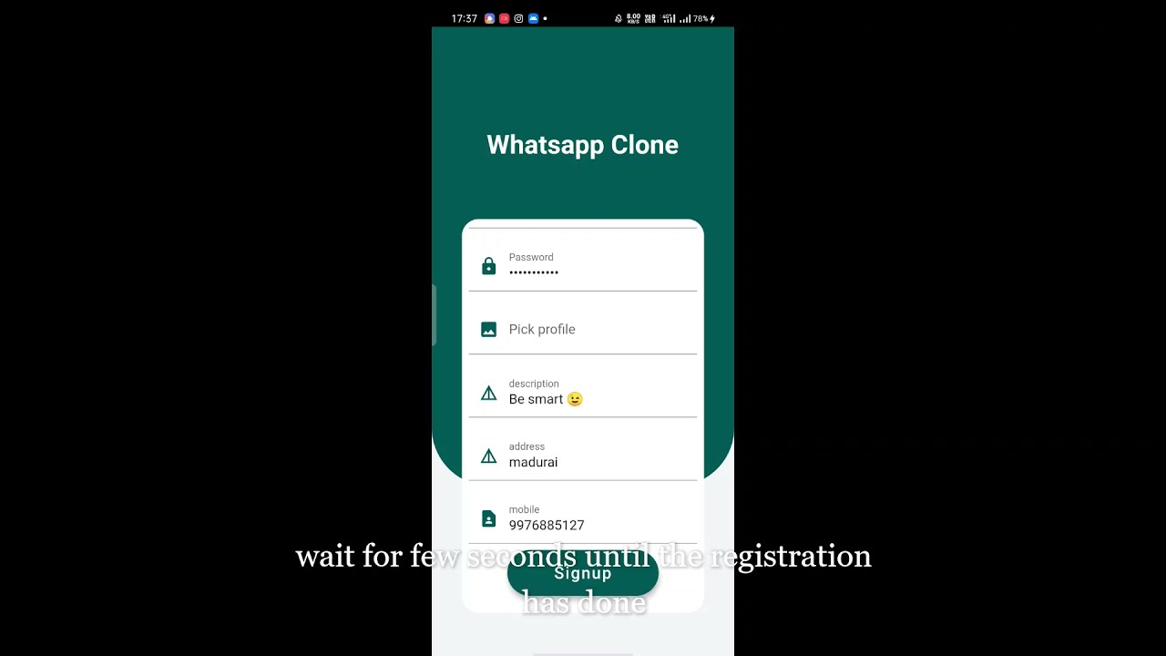 WhatsApp Clone Using Flutter and Firebase