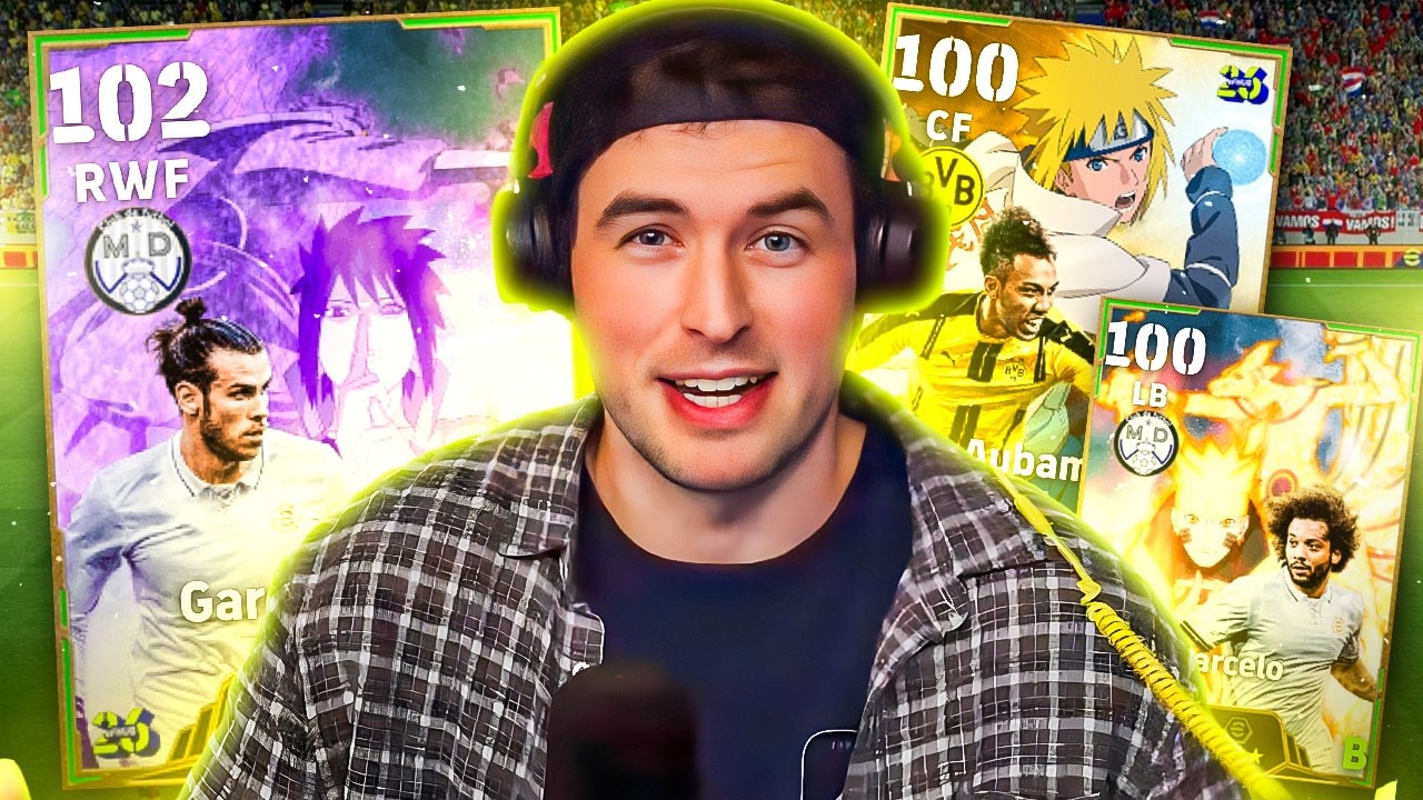 Bale + Marcelo + Aubameyang NARUTO on eFootball 🔥