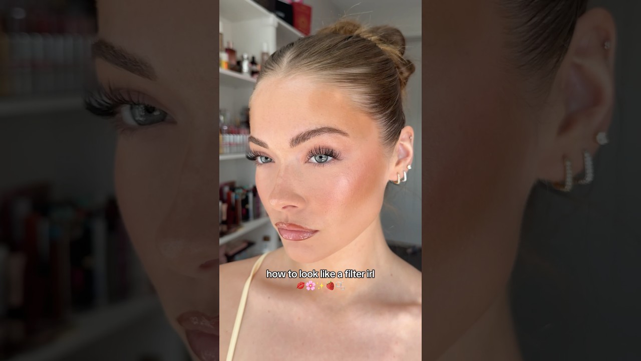 HOW TO LOOK LIKE A FILTER IRL TUTORIAL (part 1 of 3) #makeuptutorial #makeupinspo