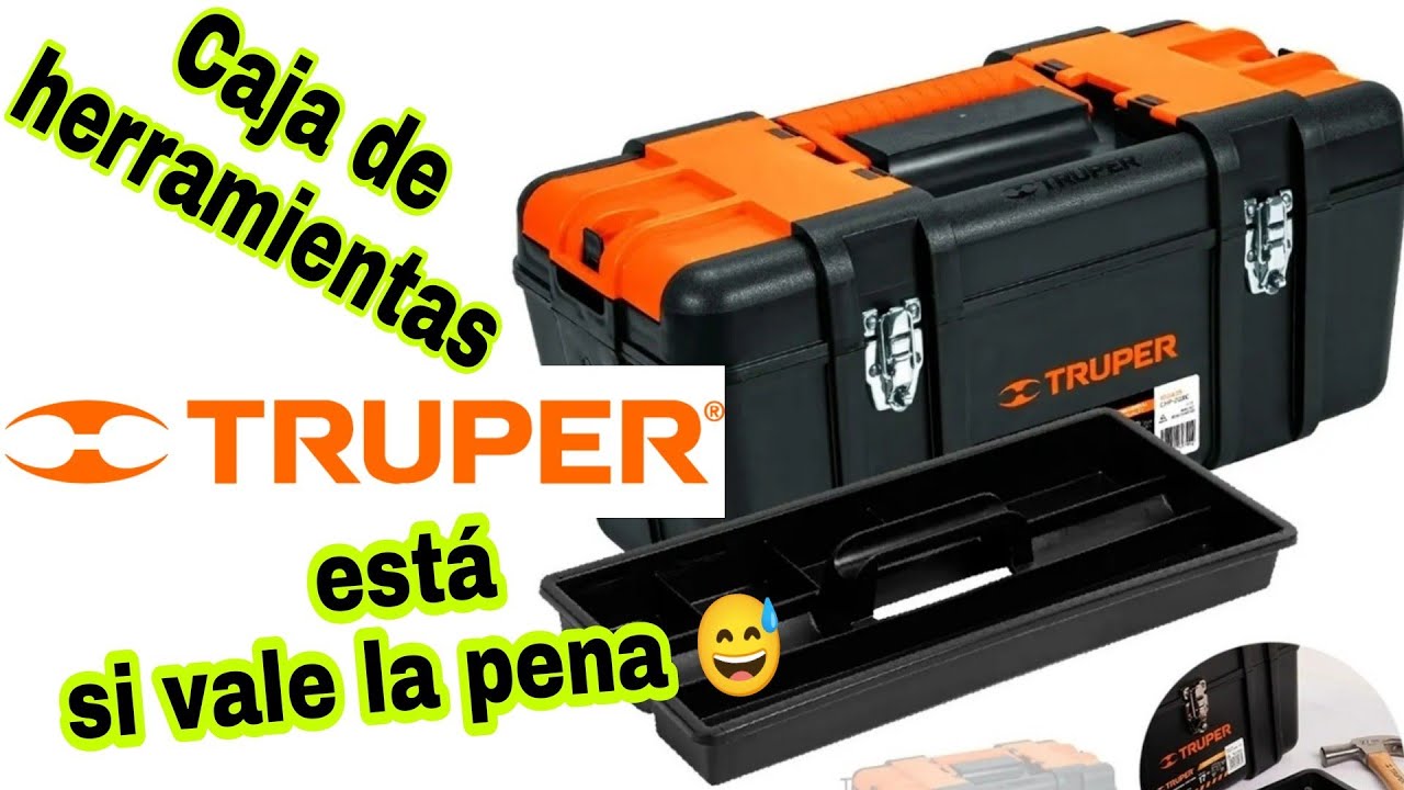 Caja truper industrial (con compartimientos)