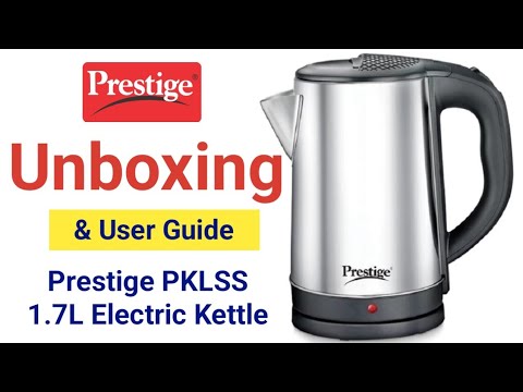 Prestige PKLSS 1.7L Electric Kettle Unboxing & User Guide