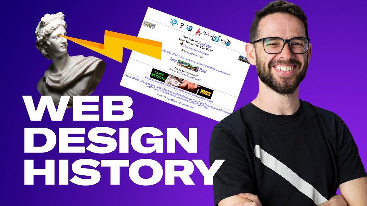 BRIEF HISTORY OF WEB DESIGN: Free Web Design Course | Episode 3