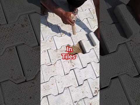 How to fixin interlocking tiles #construction