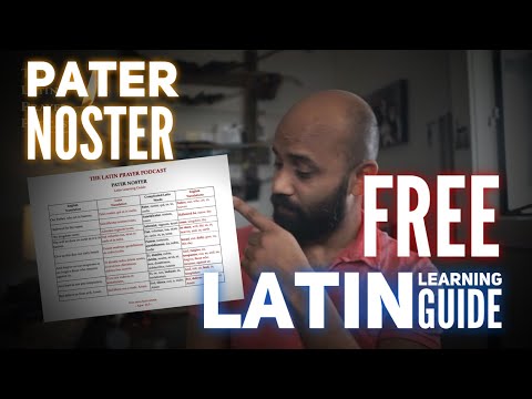 Pater Noster (Our Father) | Free Latin Learning Guide