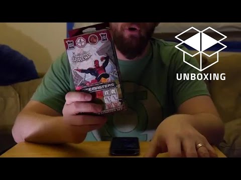 Unboxing Wizkids' Marvel Dice Masters The Amazing Spider-Man Starter Set