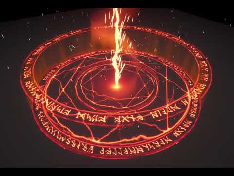 Magic Circle WIP - Real Time VFX