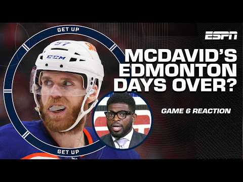 Is Connor McDavid OUT in Edmonton? 😳 P.K. Subban blames it on the OILERS' CULTURE 👀 | Get Up