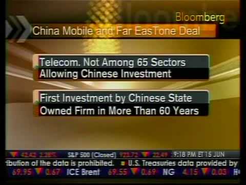 China Mobile And Far EasTone Deal - Bloomberg
