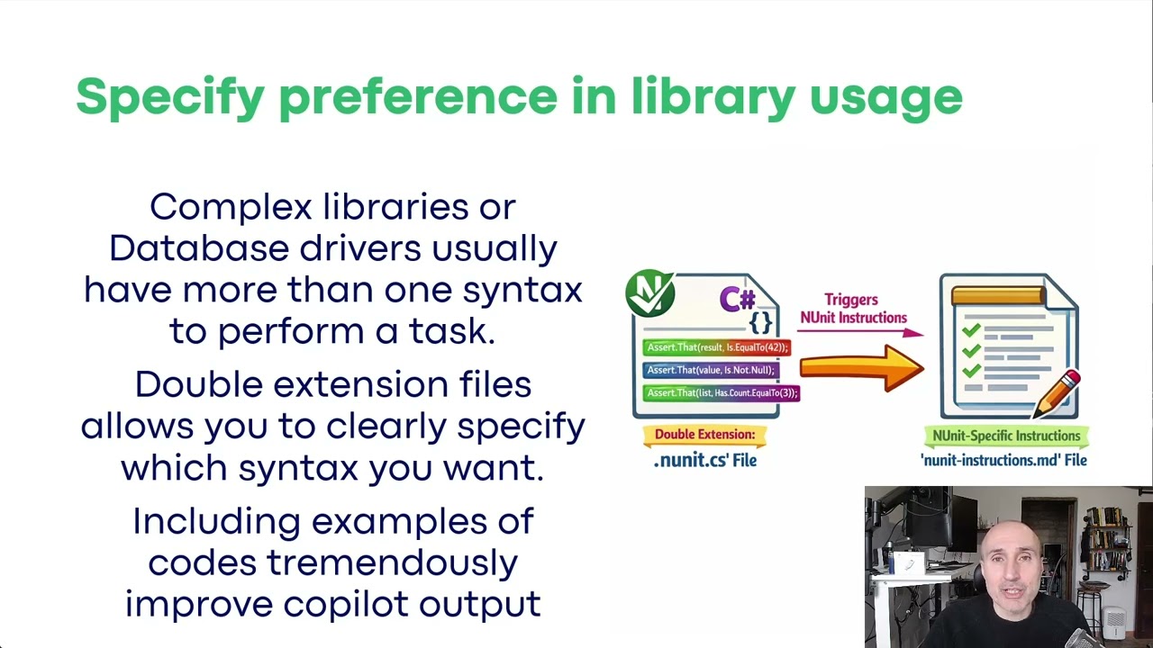 Using Double Extensions in GitHub Copilot