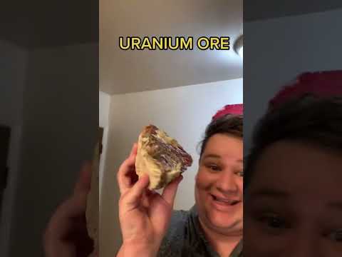 URANIUM ORE #historia #history #usa #us #america #nuclear #nuke #nuketown #nuclearpower #geology