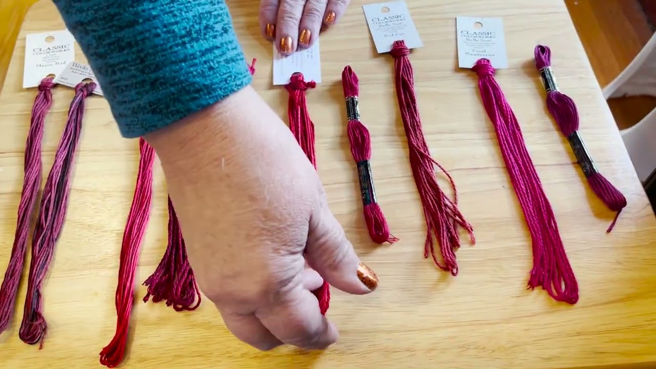 How Susan does a color conversion for threads
