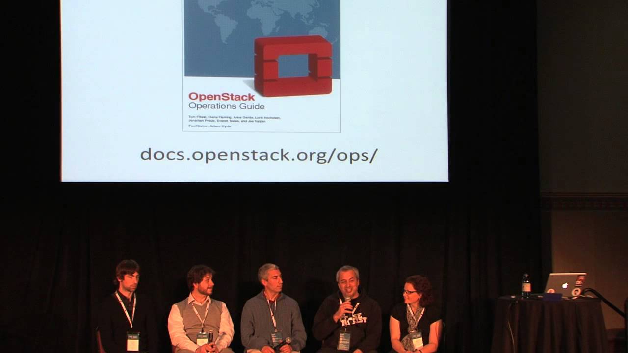 Panel: Writing the OpenStack Operations Guide in 5 Days