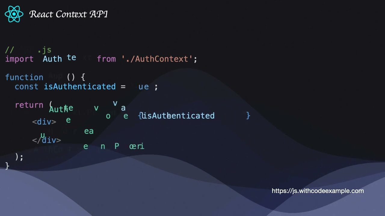 React Context API | Link in description
