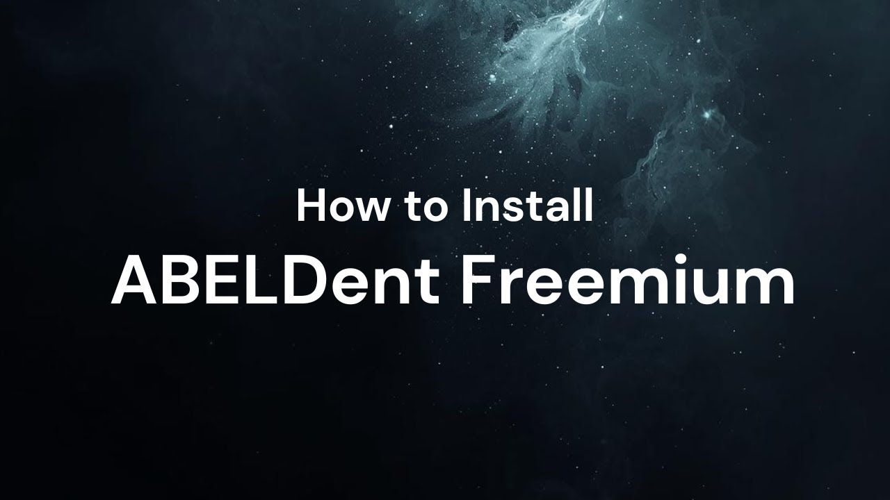 How to Install ABELDent Freemium
