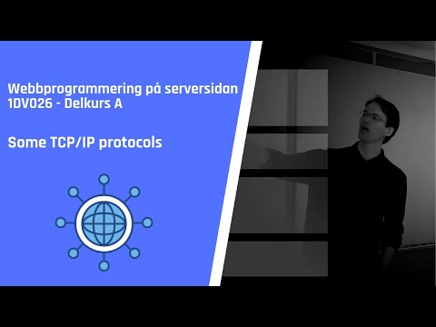1DV026 - Some TCP-IP protocols