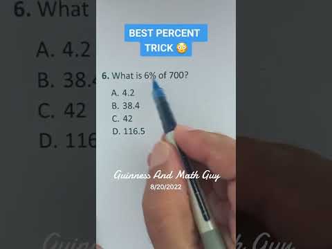 Best Percent Trick