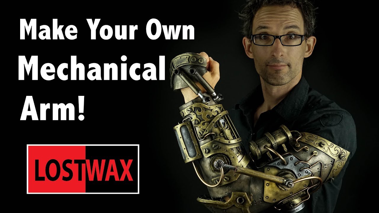 How to make this sweet steampunk cyborg arm cosplay with foam and hot glue! Fidget spinner fail