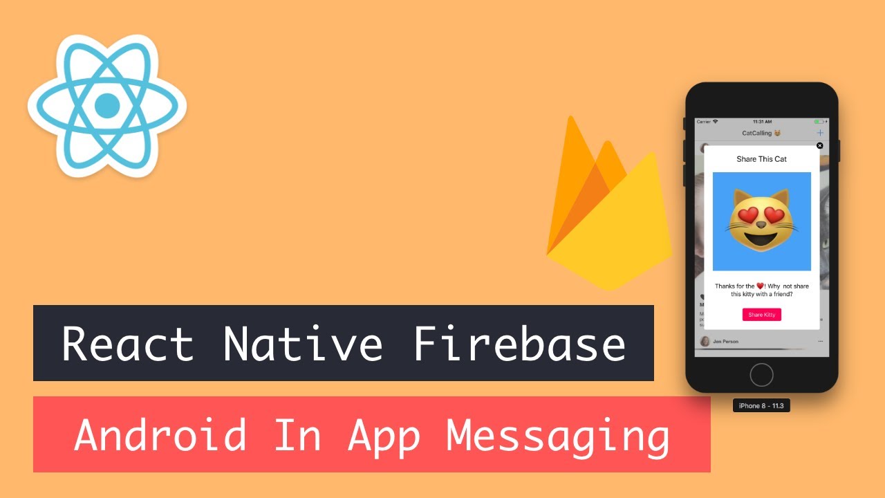 React Native Firebase Android In App Messaging