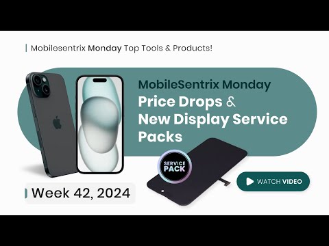 MobileSentrix Updates! - iPhone 15 Price Drop & Service Packs with Pre-Installed Proximity Sensors!