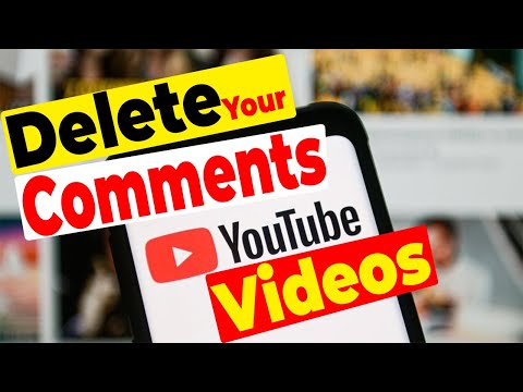 How to Delete Comments on YouTube Videos Quickly | Do It Yourself.