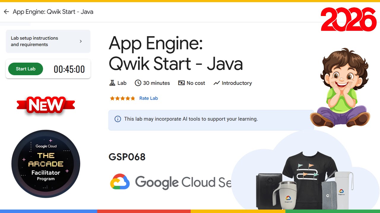 App Engine: Qwik Start - Java | GSP068