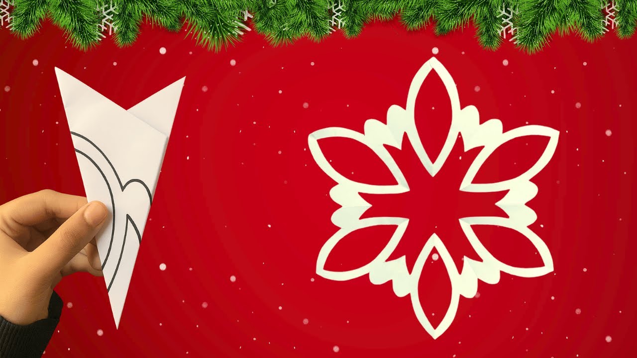 How to Make Easy Paper Snowflakes | DIY Snowflake Tutorial with Printable Templates