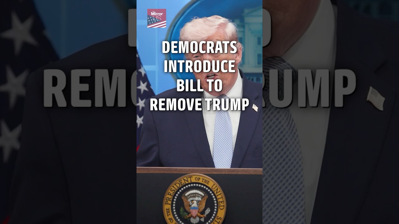 50 Democrats Introduce Bill to Invoke 25th Amendment  #news #politics #congress #impeachment #trump