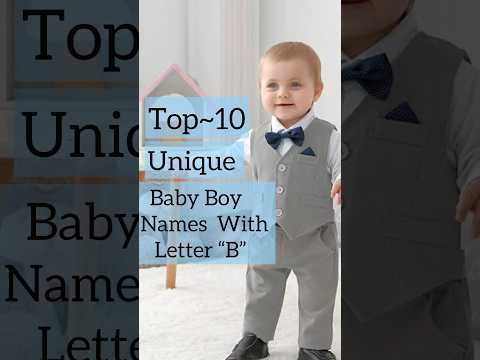 Letter “B” Baby Boy 👦 Names|| #baby #names