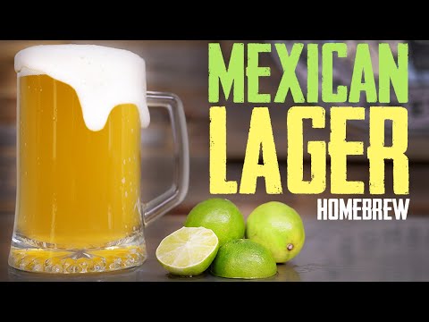 Funky Mexican Lager Homebrew - NEW 20 Gallon System!