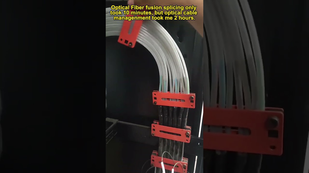 How to do the fiber optic cable management in data centers? #cable #fiberoptic #opticalfiber