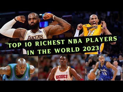 Top 10 Richest NBA Players In The World 2023 #nba2k23 #nbaplayers #nbaplayershighli #thefactscolony