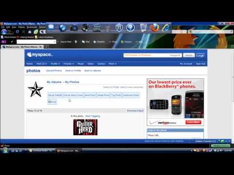 How To Change Your MySpace picture (Default)
