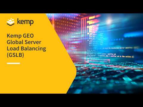 Kemp GEO - Global Server Load Balancing (GSLB)