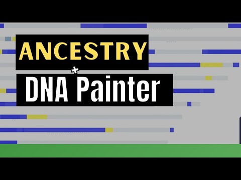 DNA Painter: Color Segments Using Ancestry DNA SideView