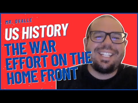 SO MUCH INFORMATION... | US History | The War Effort on the Home Front | M11L4