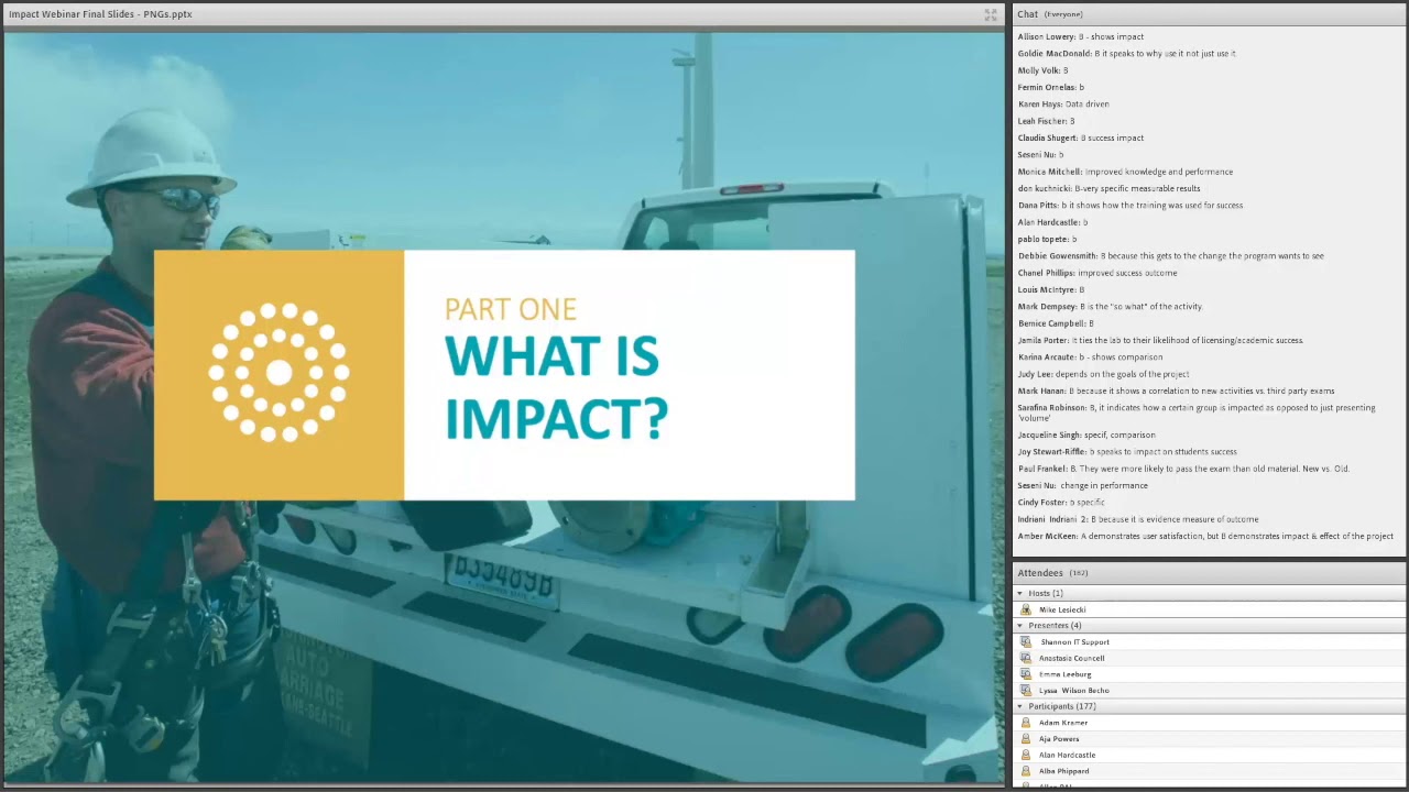 Webinar: Impact Evaluation: What, What, and How
