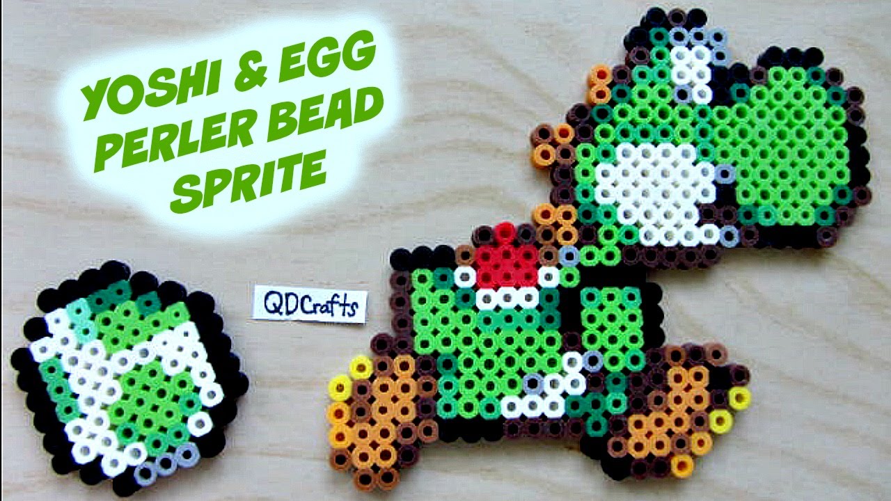 Yoshi  Perler Bead Sprite (3DS XL Edition)