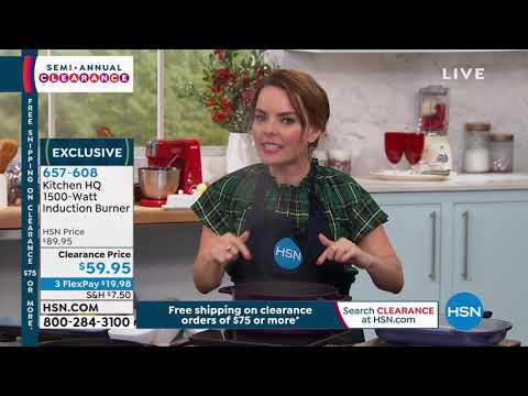 Kitchen HQ 1500Watt Induction Burner