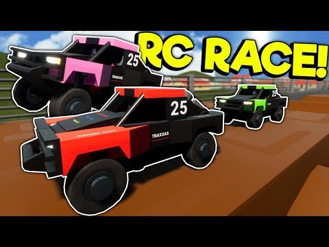 INSANE RC CAR JUMP RACE! - Brick Rigs Roleplay Gameplay - Lego City Toy Race