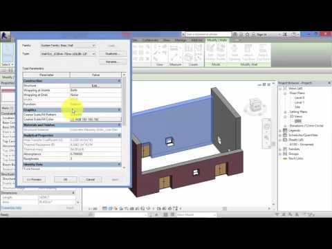 Module 2: Unit 3: Revit Architecture: The Properties Palette Video Lecture - Design Softwares