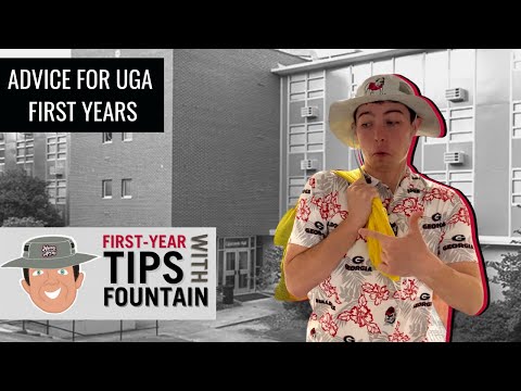 BEST TIPS for Incoming First-Year Students from Current UGA Students | First Year Tips with Fountain