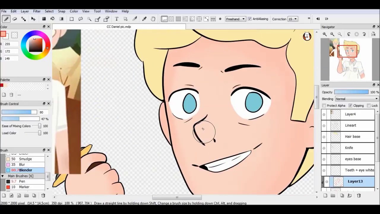 Daniel - Camp Camp Speedpaint - [ Kofiibun ]