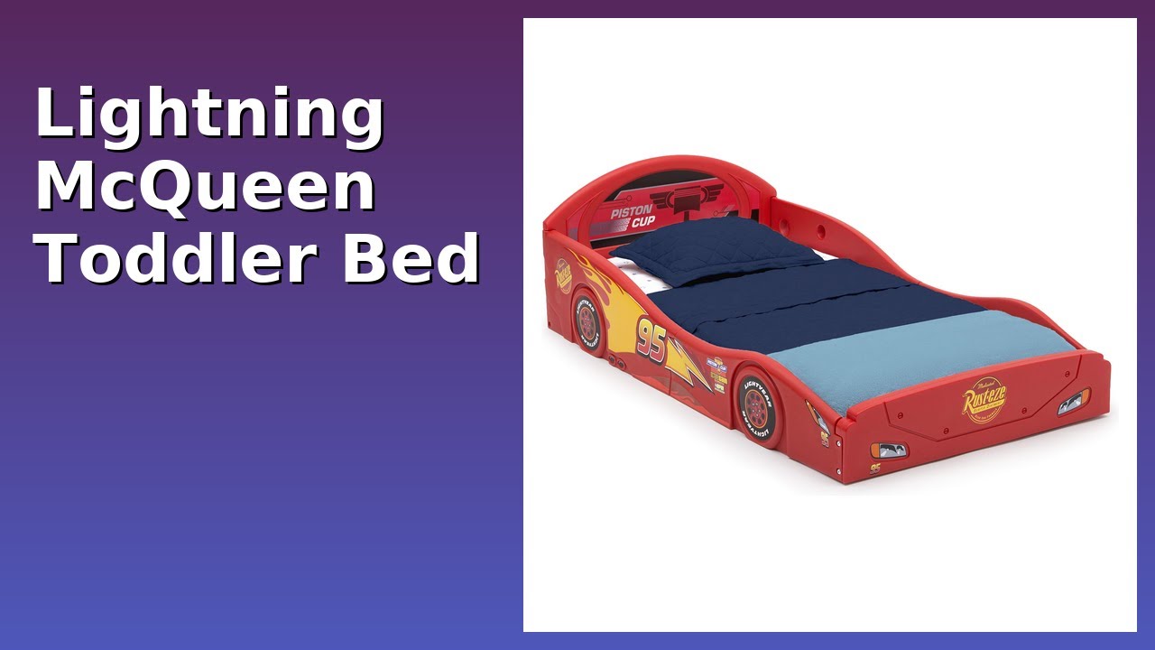 REVIEW (2026): Lightning McQueen Toddler Bed. Features.